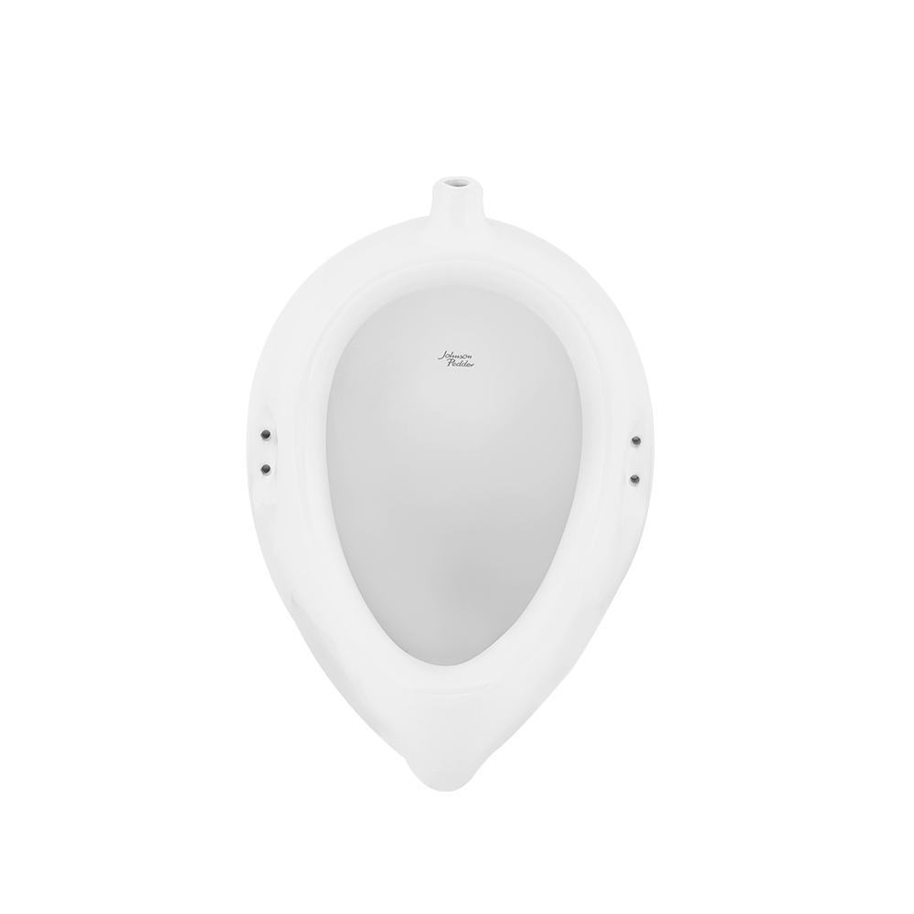 Flat Back Urinal White - Johnson Pedder